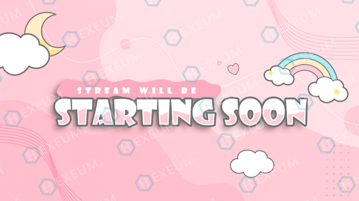 Top Stream Starting Soon Screens : Ultimate Collection - Hexeum